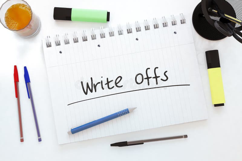 Write offs stock illustration. Illustration of costs - 241698868