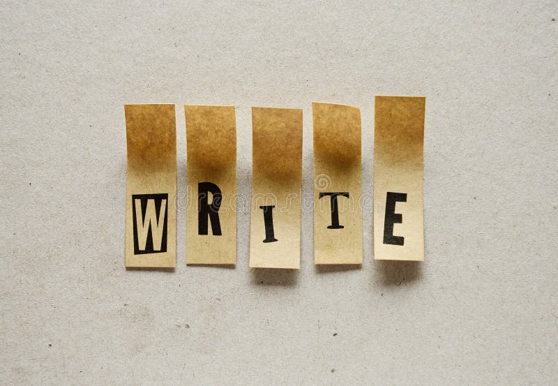 Write word on blue sky stock image. Image of nature, good - 46714903