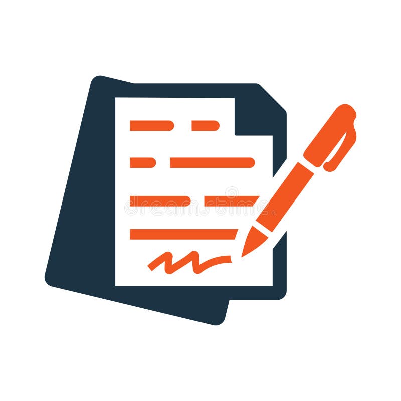 Write, Writing, Article, Blog Icon.Simple Vector Sketch Stock Vector ...