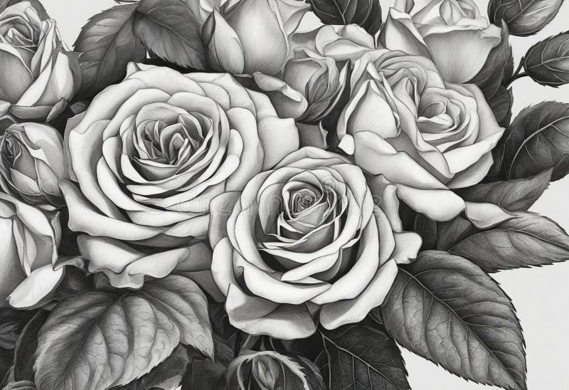 Writen Word Rose Images in Bond Tangled in a Rose Plant Stock ...