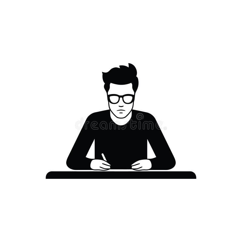 Writer Icon stock vector. Illustration of literature - 296706677