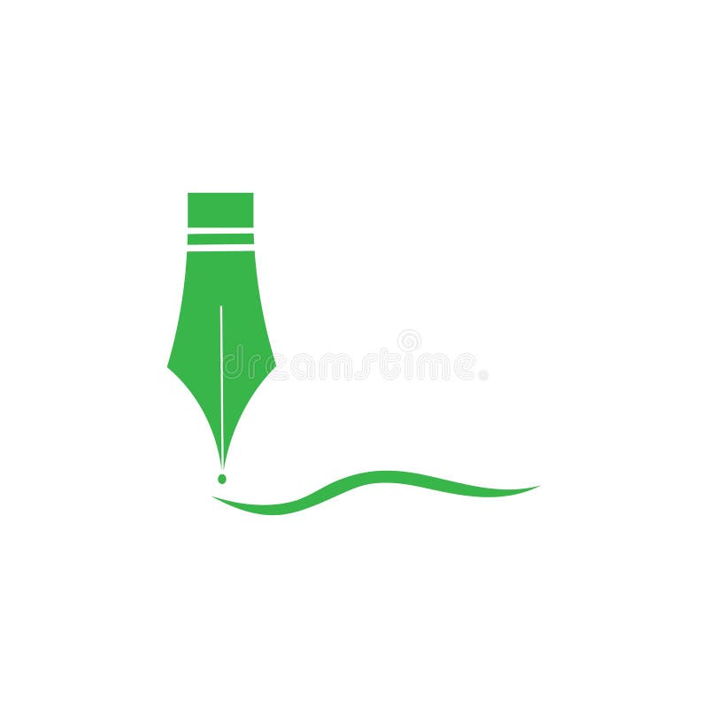 Writer logo vector stock illustration. Illustration of abstract - 181442602