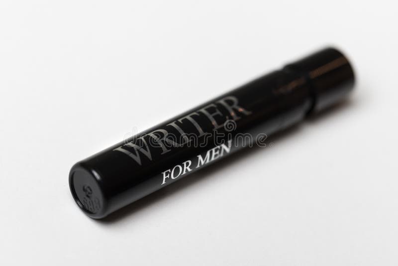 Writer for Men Perfume in Siegen Germany Editorial Image - Image of ...