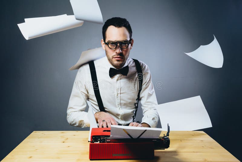 The writer stock photo. Image of poet, style, study, school - 67210976