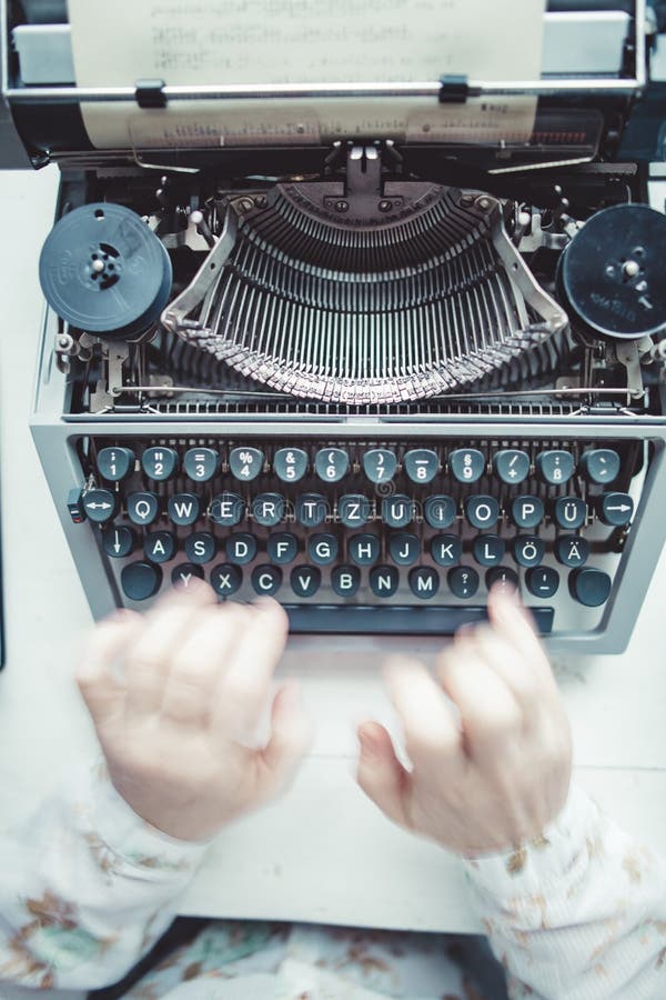Typewriter Arms Typing Stock Photos - Free & Royalty-Free Stock Photos from Dreamstime