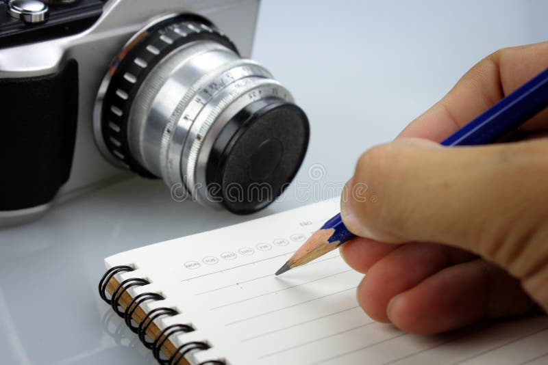Hand writhing stock image. Image of concept, fingers, benefit - 4216205
