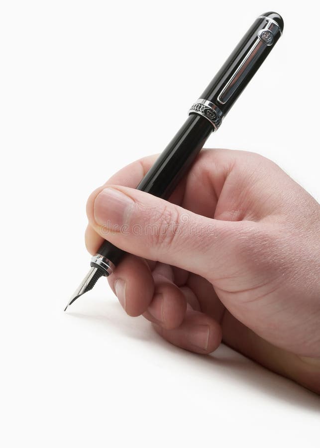 Writing stock photo. Image of handwritten, luxury, human - 11602536