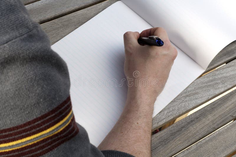 Writing stock image. Image of signing, hand, shoulder - 5150443