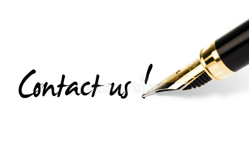 Pen writing contact stock image. Image of communicate, email - 18305