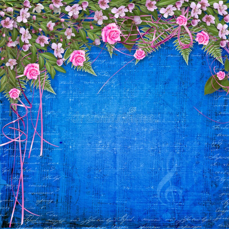 Writing Abstract Background Stock Illustration - Illustration of blank ...