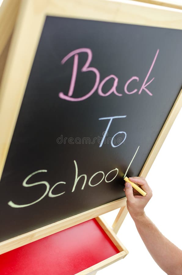 Man Writing - Back To School - in a Journal Stock Image - Image of ...