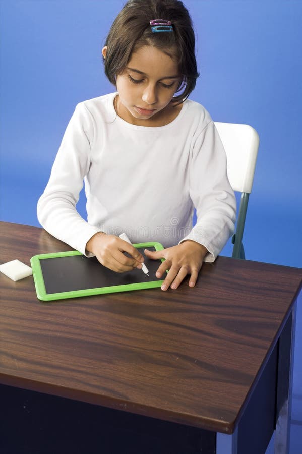 Writing on board stock image. Image of blue, isolated - 1171067