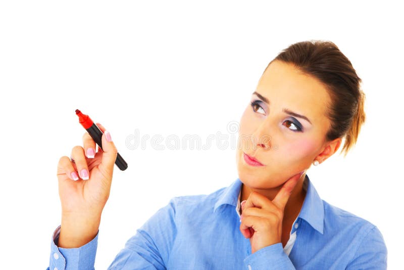 Writing on the board stock photo. Image of conceptual - 29697158