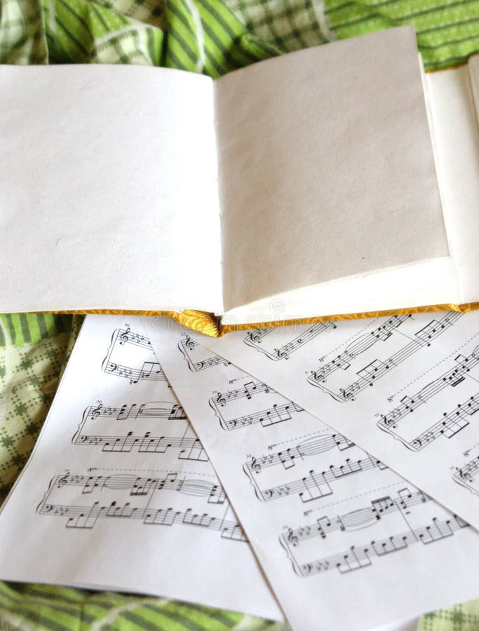 Writing-book and notes stock photo. Image of material - 10072212