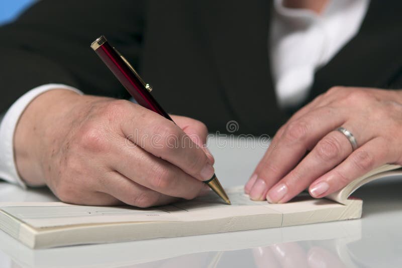 Cheque stock photo. Image of bank, account, document - 26831292