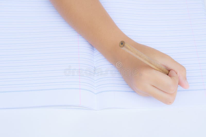Writing stock photo. Image of paper, hand, note, book - 30453028