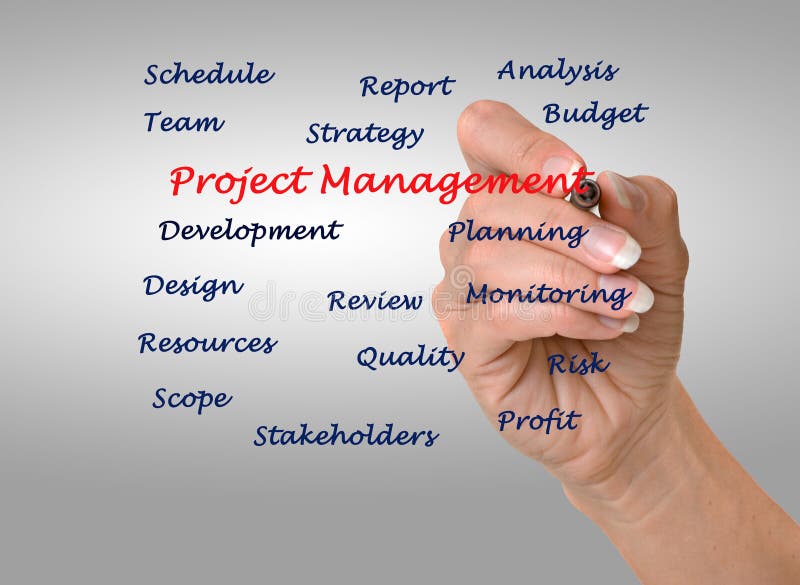 Project management stock photo. Image of management, budget - 85686852