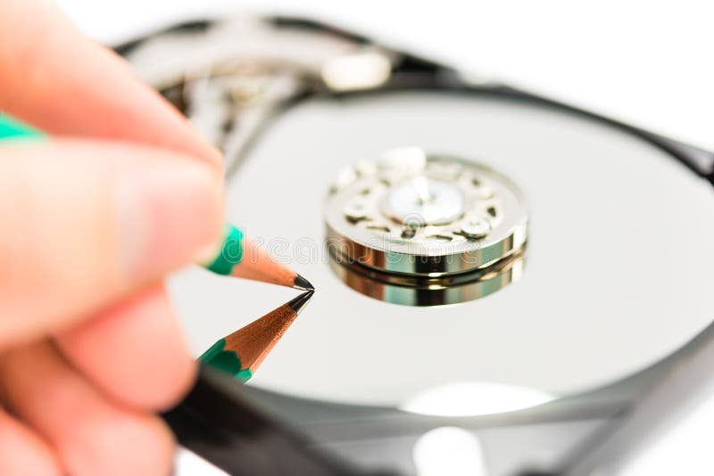 Writing data to harddisk stock image. Image of hack, hardware - 42243823