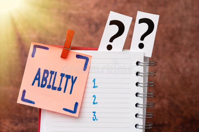 Writing Displaying Text Ability. Internet Concept the Physical or ...