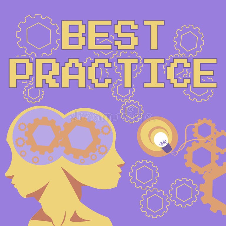 Hand Writing Sign Best Practice. Business Approach Method Systematic ...