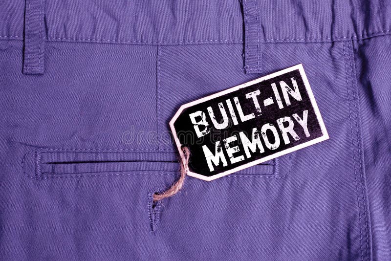 Text Showing Inspiration Built in Memory. Business Concept Device or ...