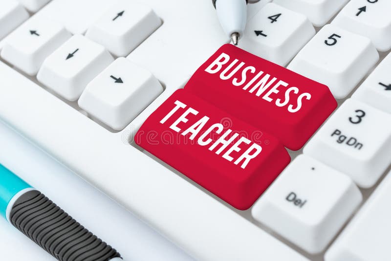 Writing Displaying Text Business Teacher. Business Idea New Business ...