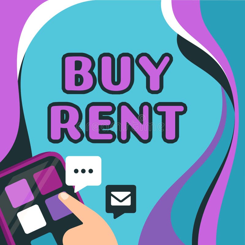 Writing Displaying Text Buy Question Rent. Conceptual Photo Group that ... Writing Displaying Text Buy Question Rent. Conceptual Photo Group that ...