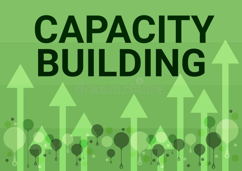 Writing Displaying Text Capacity Building. Word for Process by Which ...
