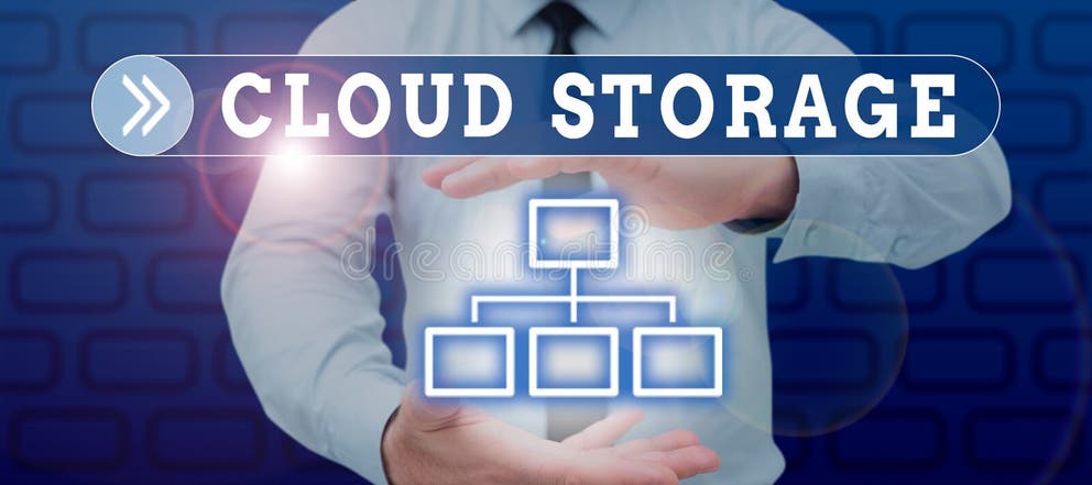 Writing Displaying Text Cloud Storage. Business Overview Computing Connect Devices To Cloud Data ...