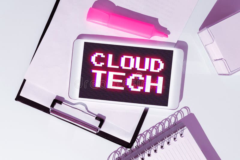 Writing Displaying Text Cloud Tech. Concept Meaning Storing and Accessing Data and Programs Over ...