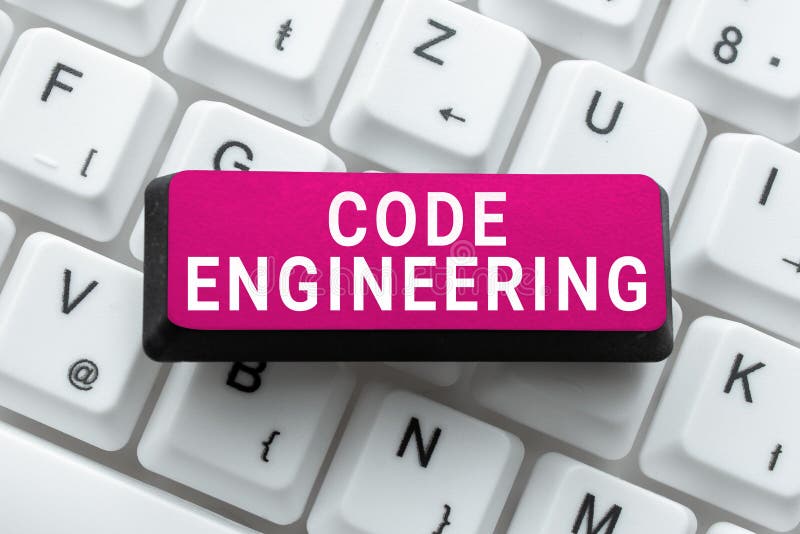 Sign Displaying Code Engineering Business Showcase Application Of