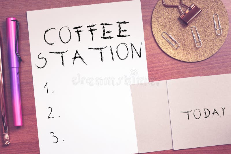 Writing Displaying Text Coffee Station. Business Idea a Small, Informal ... Writing Displaying Text Coffee Station. Business Idea a Small, Informal ...