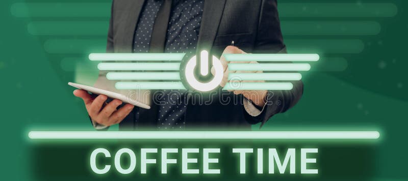 Writing Displaying Text Coffee Time. Business Concept a Chosen Period ... Writing Displaying Text Coffee Time. Business Concept a Chosen Period ...