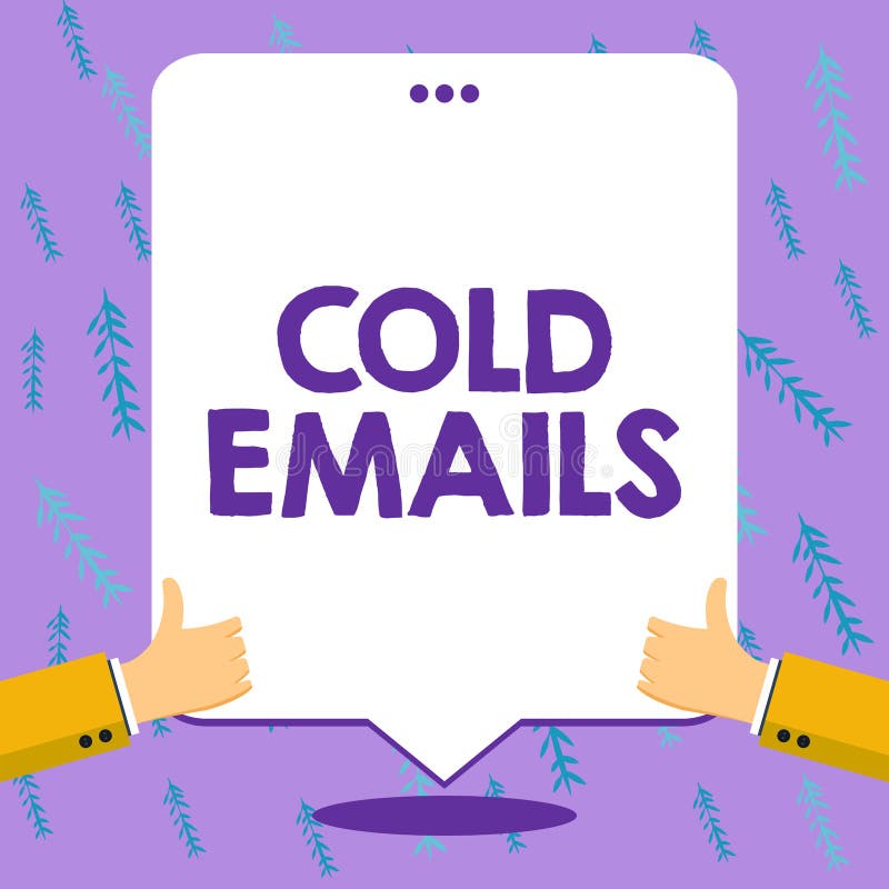 Writing Displaying Text Cold Emails. Business Concept Unsolicited Email ... Writing Displaying Text Cold Emails. Business Concept Unsolicited Email ...