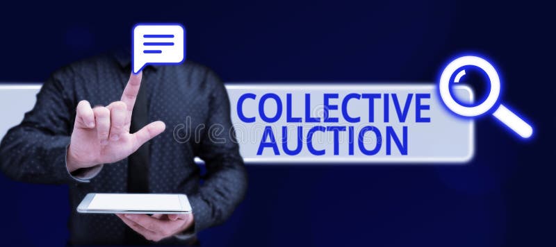 Writing Displaying Text Collective Auction. Business Concept Gathering ... Writing Displaying Text Collective Auction. Business Concept Gathering ...