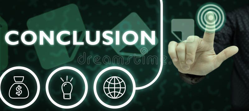 Inspiration Showing Sign Conclusion. Business Showcase Results Analysis ...