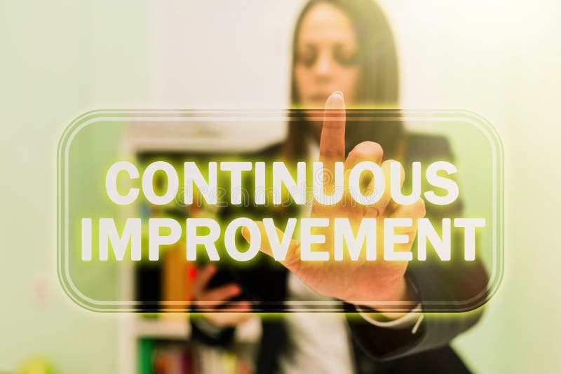 Writing Displaying Text Continuous Improvement. Internet Concept Making ... Writing Displaying Text Continuous Improvement. Internet Concept Making ...