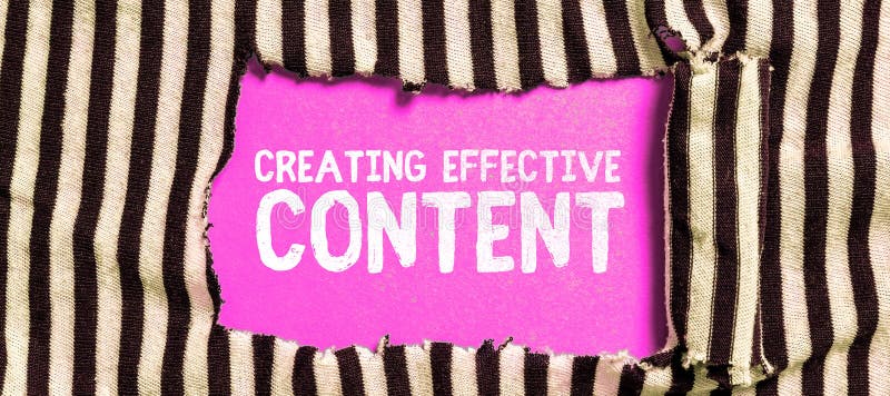 Text Showing Inspiration Creating Effective Content. Business Concept ... Text Showing Inspiration Creating Effective Content. Business Concept ...