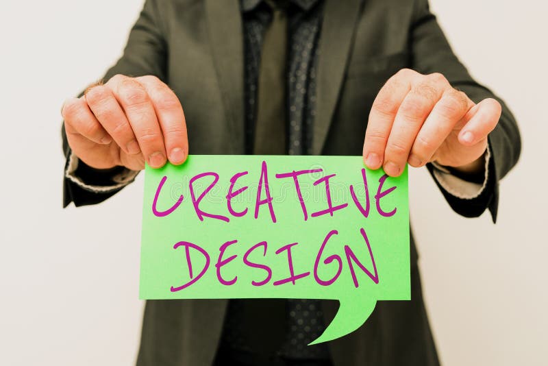 Text Showing Inspiration Creative Design. Business Concept Subset of ...