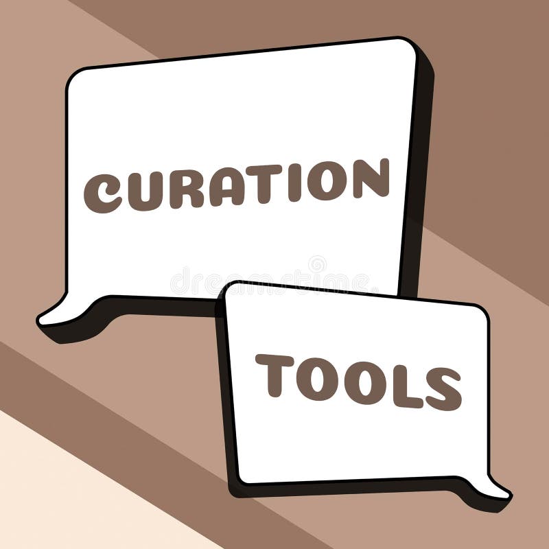 Writing Displaying Text Curation Tools. Word Written on Great Skill or ...
