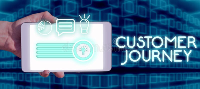 Sign Displaying Customer Journey. Business Concept Complete Service and ... Sign Displaying Customer Journey. Business Concept Complete Service and ...