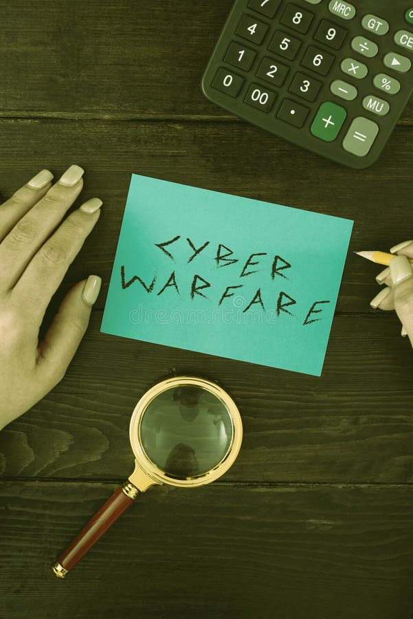 Sign Displaying Cyber Warfare. Business Idea Virtual War Hackers System ... Sign Displaying Cyber Warfare. Business Idea Virtual War Hackers System ...
