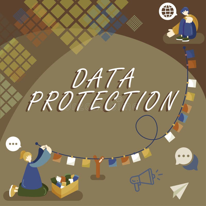 Sign Displaying Data Protection. Business Idea Safeguarding Information ... Sign Displaying Data Protection. Business Idea Safeguarding Information ...