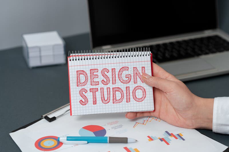 Handwriting Text Design Studio. Word for Work Environment Specifically ...