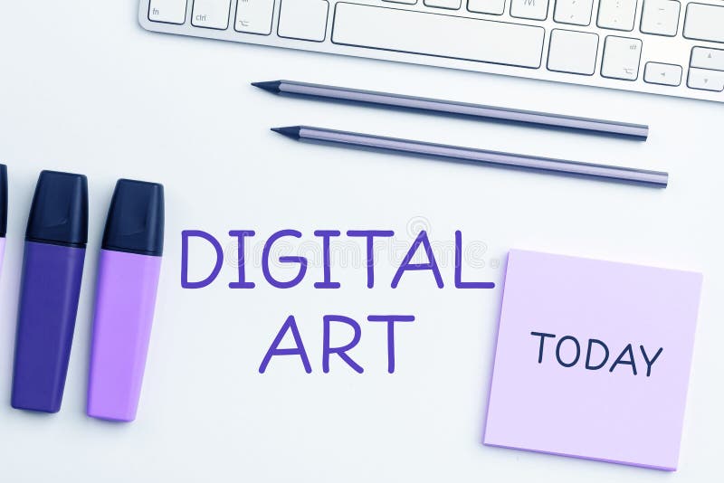 Handwriting Text Digital Art. Business Overview Use of Skill and ...