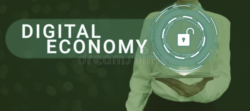 Writing Displaying Text Digital Economy. Business Approach Advancement ... Writing Displaying Text Digital Economy. Business Approach Advancement ...