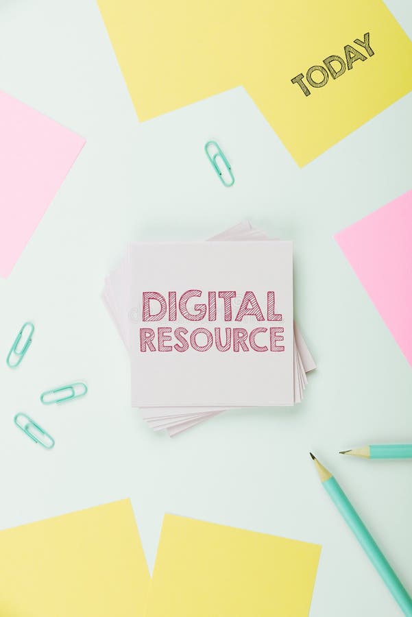 Hand Writing Sign Digital Resource. Concept Meaning Content that ... Hand Writing Sign Digital Resource. Concept Meaning Content that ...