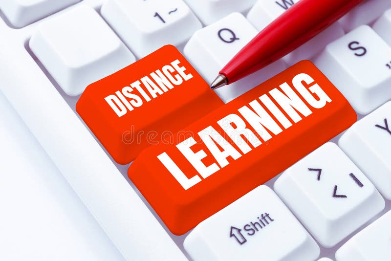 Text Sign Showing Distance Learning. Business Showcase Educational ... Text Sign Showing Distance Learning. Business Showcase Educational ...