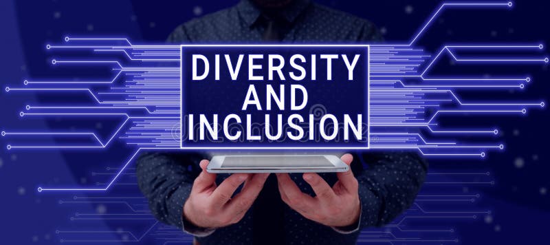 Conceptual Display Diversity and Inclusion. Business Showcase Range ...