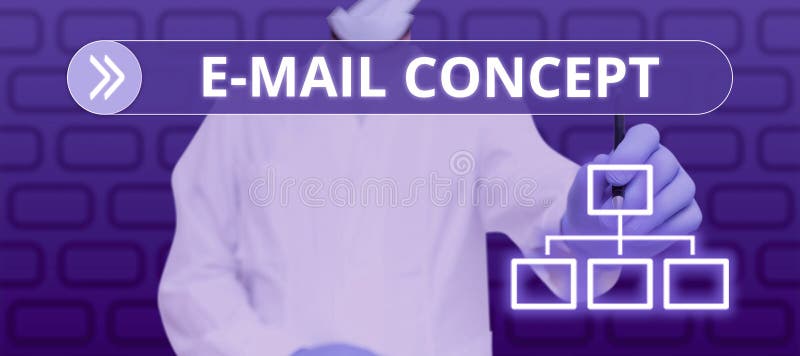 Conceptual Caption E Mail Concept. Concept Meaning Sequence of ...